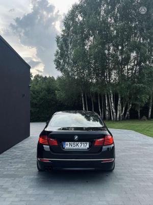 Black BMW 525 2014 in Marijampole, with an engine capacity of 2.00 L and mileage of 381 thousand km for 8550 €, photo 6 on AUTOMOTO.COM.LV
