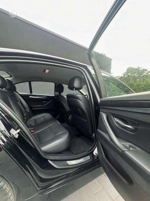 Black BMW 525 2014 in Marijampole, with an engine capacity of 2.00 L and mileage of 381 thousand km for 8550 €, photo 16 on AUTOMOTO.COM.LV
