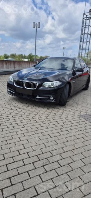 Black BMW 525 2016 in Riga, with an engine capacity of 2.00 L and mileage of 190 thousand km for 14000 €, photo 3 on AUTOMOTO.COM.LV
