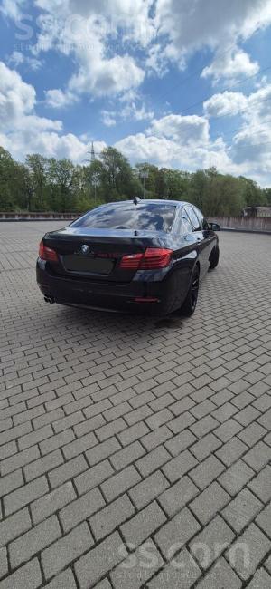 Black BMW 525 2016 in Riga, with an engine capacity of 2.00 L and mileage of 190 thousand km for 14000 €, photo 4 on AUTOMOTO.COM.LV