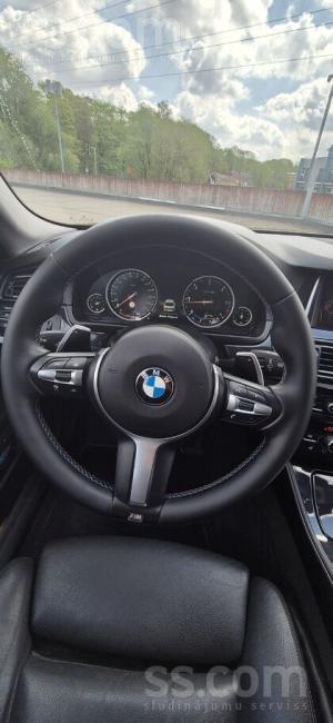 Black BMW 525 2016 in Riga, with an engine capacity of 2.00 L and mileage of 190 thousand km for 14000 €, photo 10 on AUTOMOTO.COM.LV