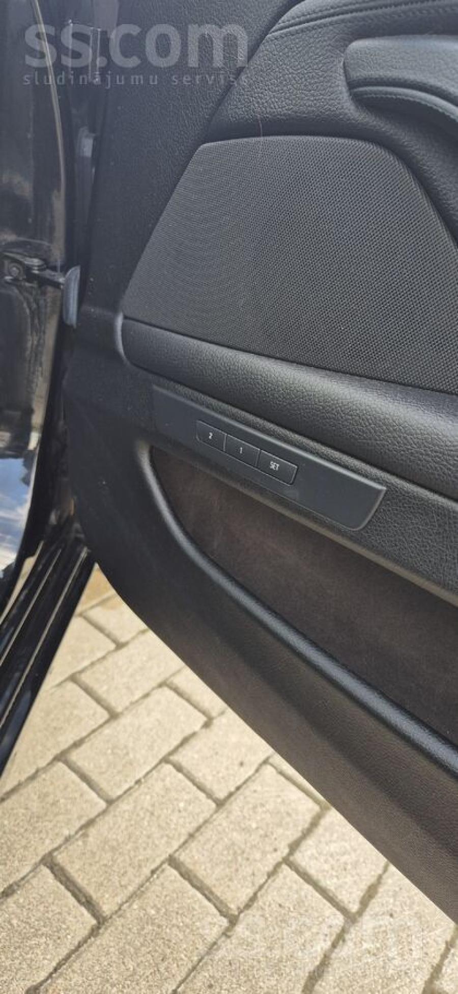 Black BMW 525 2016 in Riga, with an engine capacity of 2.00 L and mileage of 190 thousand km for 14000 €, photo 13 on AUTOMOTO.COM.LV