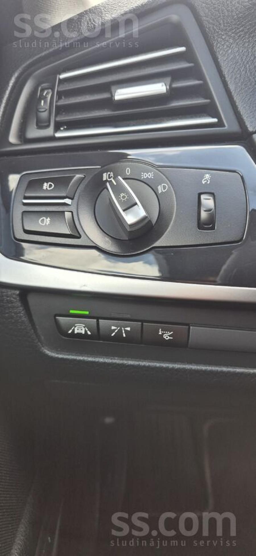 Black BMW 525 2016 in Riga, with an engine capacity of 2.00 L and mileage of 190 thousand km for 14000 €, photo 14 on AUTOMOTO.COM.LV