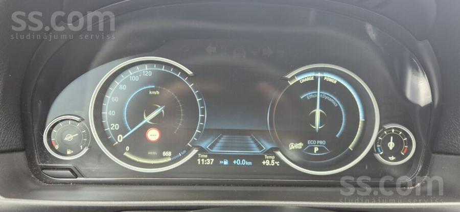 Black BMW 525 2016 in Riga, with an engine capacity of 2.00 L and mileage of 190 thousand km for 14000 €, photo 22 on AUTOMOTO.COM.LV