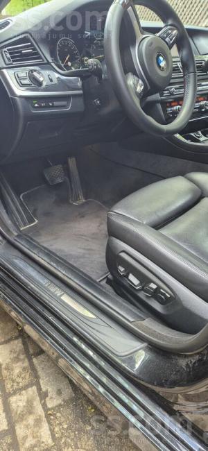 Black BMW 525 2016 in Riga, with an engine capacity of 2.00 L and mileage of 190 thousand km for 14000 €, photo 27 on AUTOMOTO.COM.LV
