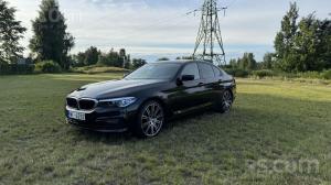 Black BMW 525 2019 in Riga, with an engine capacity of 2.00 L and mileage of 135 thousand km for 19500 €, photo 3 on AUTOMOTO.COM.LV