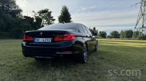Black BMW 525 2019 in Riga, with an engine capacity of 2.00 L and mileage of 135 thousand km for 19500 €, photo 5 on AUTOMOTO.COM.LV