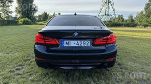 Black BMW 525 2019 in Riga, with an engine capacity of 2.00 L and mileage of 135 thousand km for 19500 €, photo 13 on AUTOMOTO.COM.LV