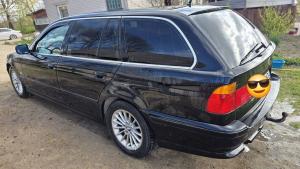 Black BMW 525 2001 in Vilnius, with an engine capacity of 2.50 L and mileage of 440 thousand km for 2200 €, photo 3 on AUTOMOTO.COM.LV