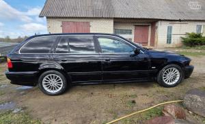 Black BMW 525 2001 in Vilnius, with an engine capacity of 2.50 L and mileage of 440 thousand km for 2200 €, photo 6 on AUTOMOTO.COM.LV