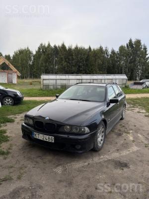 Black BMW 525 2001 in Rezekne, with an engine capacity of 2.50 L and mileage of 450 thousand km for 1100 €, photo  on AUTOMOTO.COM.LV