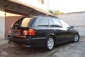 Melns BMW 525 2001 Kauņa, ar dzinēja tilpumu 2.50 L un nobraukumu 415 tūkst. km par 2500 €, foto 7 vietnē AUTOMOTO.COM.LV