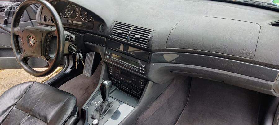 Melns BMW 525 2001 Kauņa, ar dzinēja tilpumu 2.50 L un nobraukumu 415 tūkst. km par 2500 €, foto 17 vietnē AUTOMOTO.COM.LV