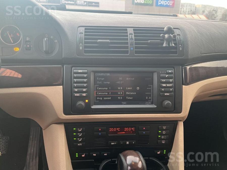 Melns BMW 525 2002 Rīga, ar dzinēja tilpumu 2.50 L un nobraukumu 450 tūkst. km par 1750 €, foto 11 vietnē AUTOMOTO.COM.LV