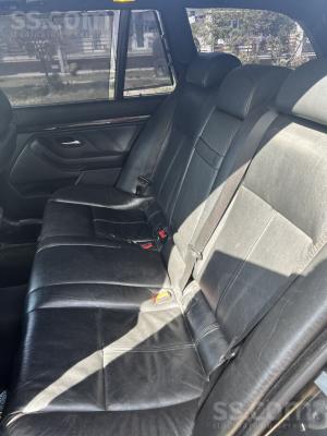 Black BMW 525 2002 in Daugavpils, with an engine capacity of 2.50 L and mileage of 314 thousand km for 1700 €, photo 7 on AUTOMOTO.COM.LV