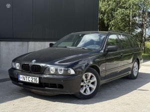 Melns BMW 525 2002 Viļņa, ar dzinēja tilpumu 2.50 L un nobraukumu 353 tūkst. km par 1700 €, foto  vietnē AUTOMOTO.COM.LV