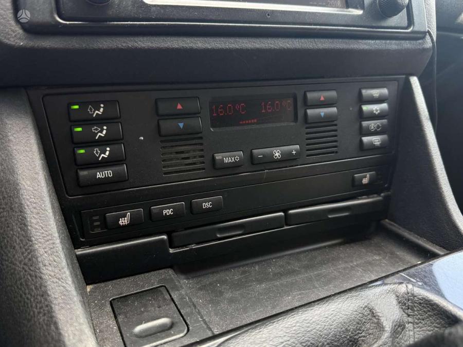 Melns BMW 525 2002 Viļņa, ar dzinēja tilpumu 2.50 L un nobraukumu 353 tūkst. km par 1700 €, foto 17 vietnē AUTOMOTO.COM.LV