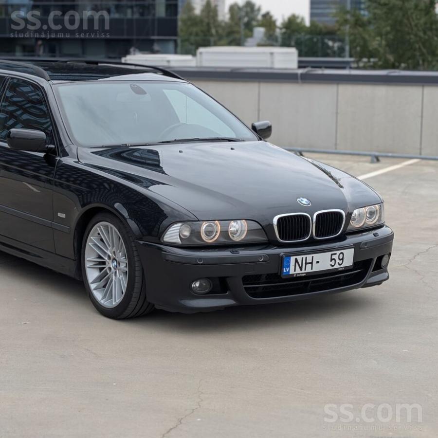 Melns BMW 525 2002 Rīga, ar dzinēja tilpumu 2.50 L un nobraukumu 368 tūkst. km par 7450 €, foto 1 vietnē AUTOMOTO.COM.LV