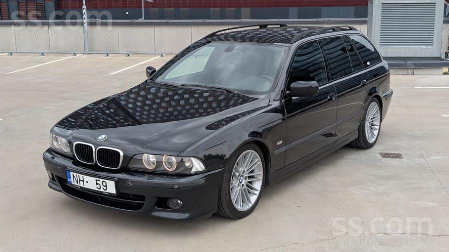 Melns BMW 525 2002 Rīga, ar dzinēja tilpumu 2.50 L un nobraukumu 368 tūkst. km par 7450 €, foto 4 vietnē AUTOMOTO.COM.LV