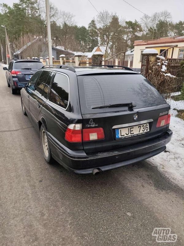 Black BMW 525 2003 in Klaipeda, with an engine capacity of 2.50 L and mileage of 276 thousand km for 2350 €, photo 4 on AUTOMOTO.COM.LV