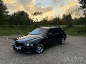Черный БМВ 525 2003 в Лиепая, объемом двигателя 2.50 л и пробегом 443 тыс. км за 2250 €, фото 1 на AUTOMOTO.COM.LV