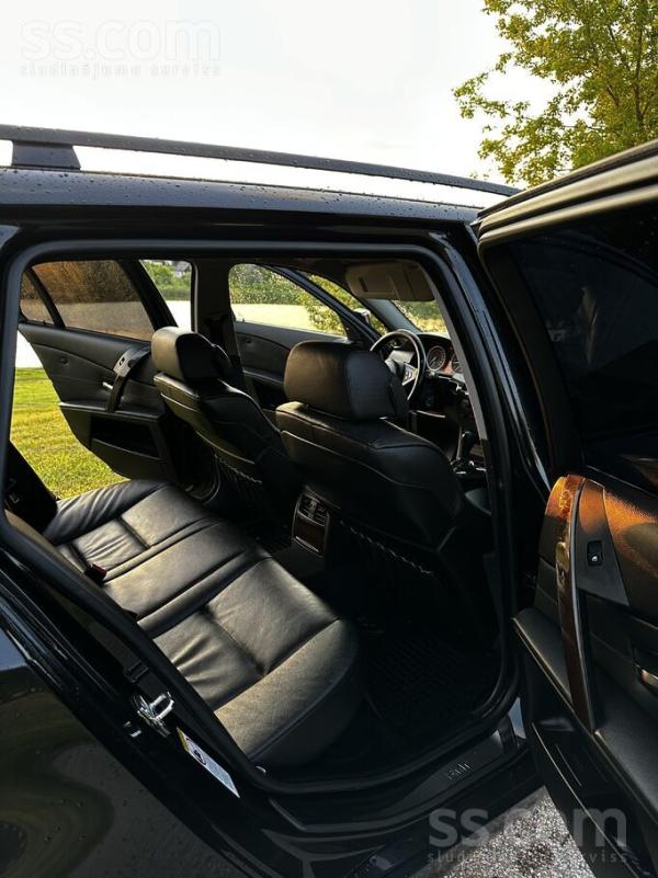 Melns BMW 525 2004 Daugavpils, ar dzinēja tilpumu 2.50 L un nobraukumu 357 tūkst. km par 4500 €, foto 6 vietnē AUTOMOTO.COM.LV