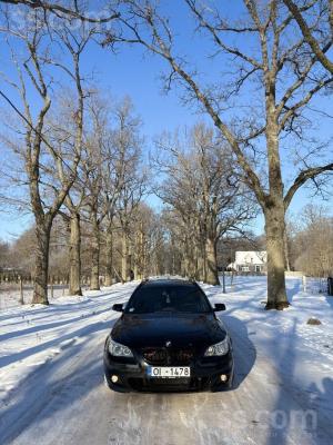 Black BMW 525 2004 in Valmiera, with an engine capacity of 2.50 L and mileage of 404 thousand km for 4500 €, photo  on AUTOMOTO.COM.LV
