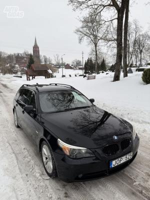 Melns BMW 525 2004 Kelmė, ar dzinēja tilpumu 2.50 L un nobraukumu 273 tūkst. km par 1950 €, foto  vietnē AUTOMOTO.COM.LV