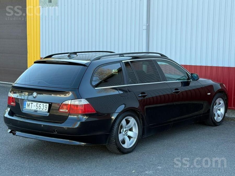 Черный БМВ 525 2004 в Рига, объемом двигателя 2.50 л и пробегом 386 тыс. км за 2290 €, фото 5 на AUTOMOTO.COM.LV
