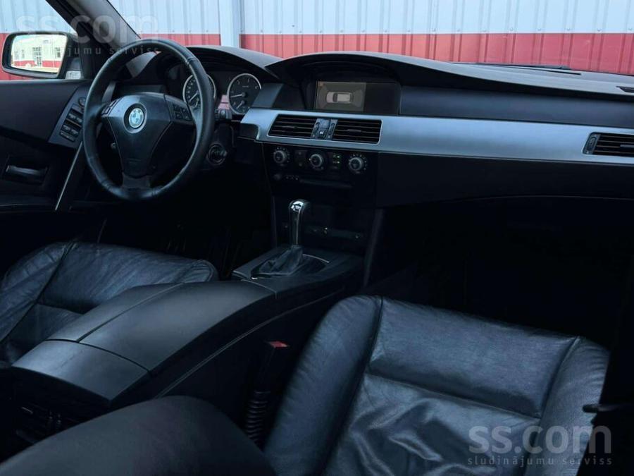 Черный БМВ 525 2004 в Рига, объемом двигателя 2.50 л и пробегом 386 тыс. км за 2290 €, фото 8 на AUTOMOTO.COM.LV