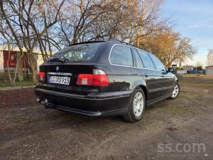 Черный БМВ 525 2004 в Бауска, объемом двигателя 2.50 л и пробегом 285 тыс. км за 3450 €, фото  на AUTOMOTO.COM.LV