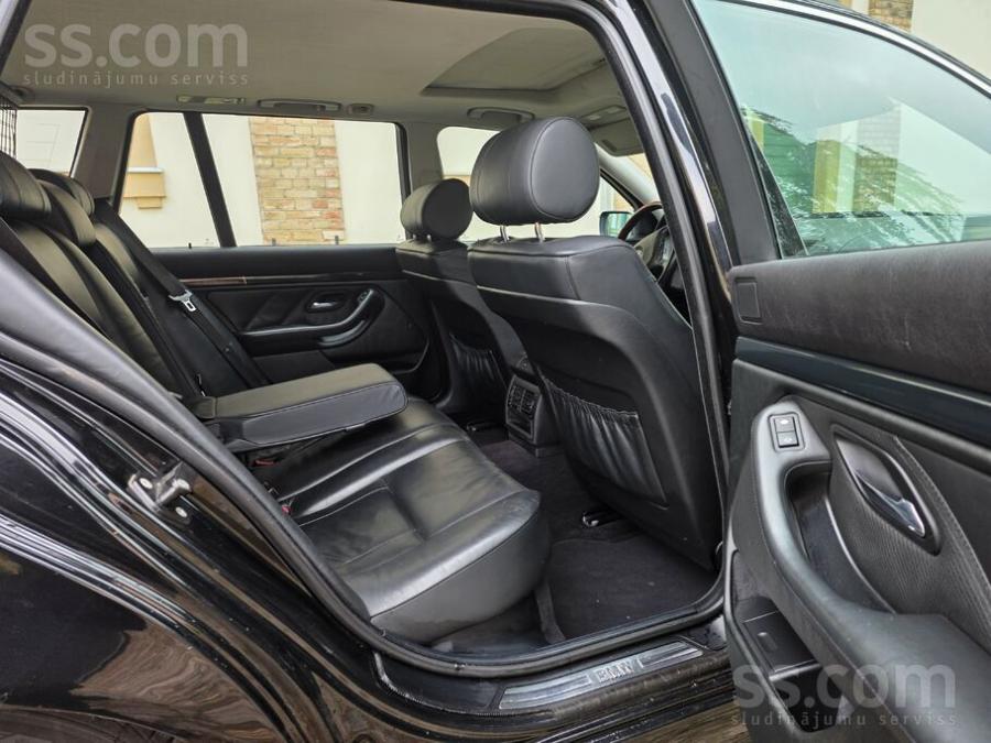 Черный БМВ 525 2004 в Бауска, объемом двигателя 2.50 л и пробегом 294 тыс. км за 3250 €, фото 18 на AUTOMOTO.COM.LV
