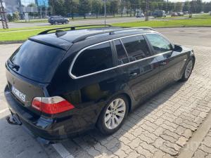 Black BMW 525 2004 in Riga, with an engine capacity of 2.50 L and mileage of 0 thousand km for 2090 €, photo 8 on AUTOMOTO.COM.LV