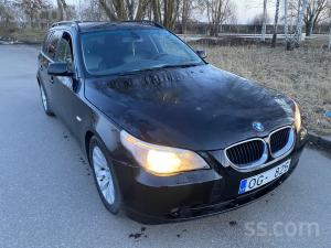 Melns BMW 525 2004 Rīga, ar dzinēja tilpumu 2.50 L un nobraukumu 0 tūkst. km par 2290 €, foto  vietnē AUTOMOTO.COM.LV