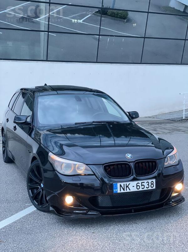 Melns BMW 525 2004 Rīga, ar dzinēja tilpumu 2.50 L un nobraukumu 418 tūkst. km par 3300 €, foto 1 vietnē AUTOMOTO.COM.LV