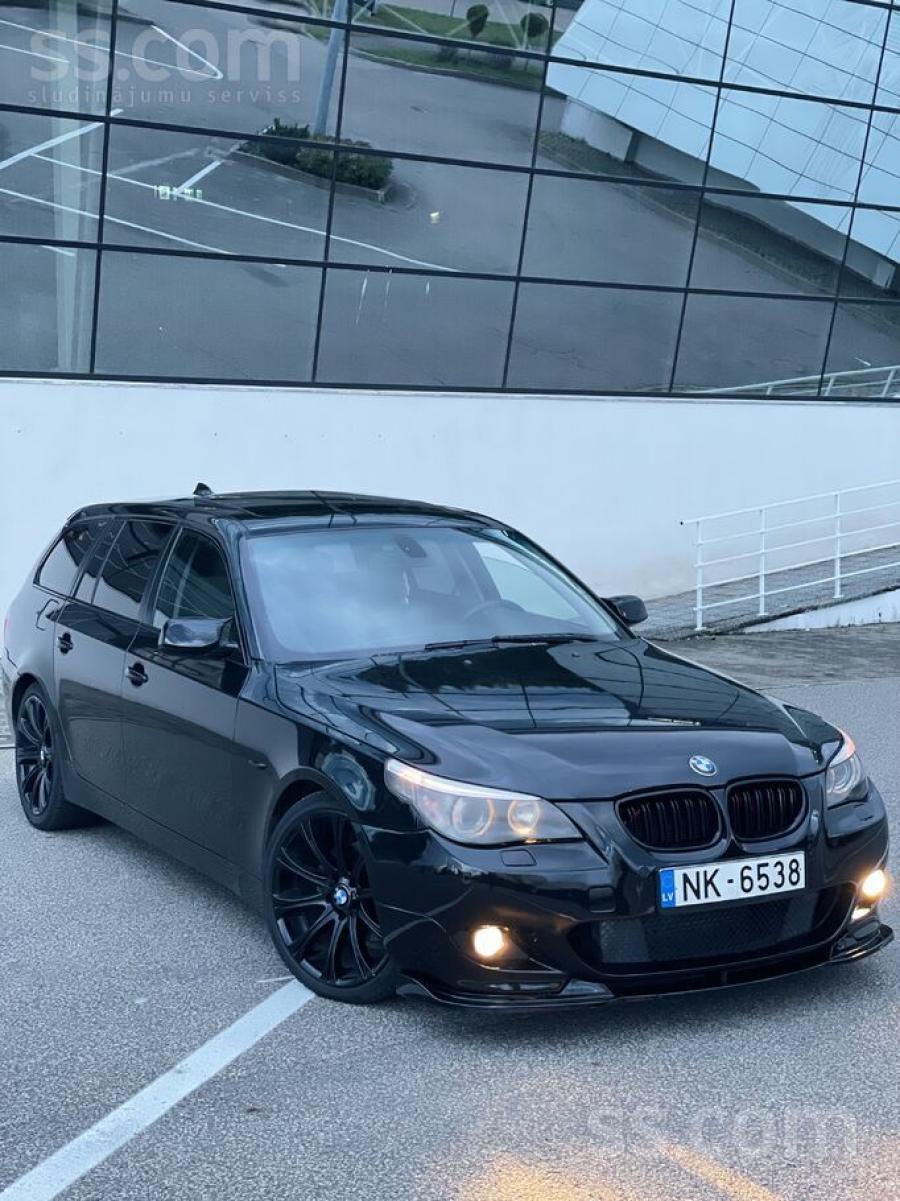 Melns BMW 525 2004 Rīga, ar dzinēja tilpumu 2.50 L un nobraukumu 418 tūkst. km par 3300 €, foto 3 vietnē AUTOMOTO.COM.LV