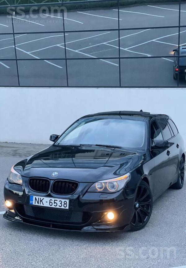 Melns BMW 525 2004 Rīga, ar dzinēja tilpumu 2.50 L un nobraukumu 418 tūkst. km par 3300 €, foto 3 vietnē AUTOMOTO.COM.LV