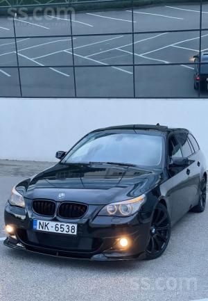 Melns BMW 525 2004 Rīga, ar dzinēja tilpumu 2.50 L un nobraukumu 418 tūkst. km par 3300 €, foto 4 vietnē AUTOMOTO.COM.LV