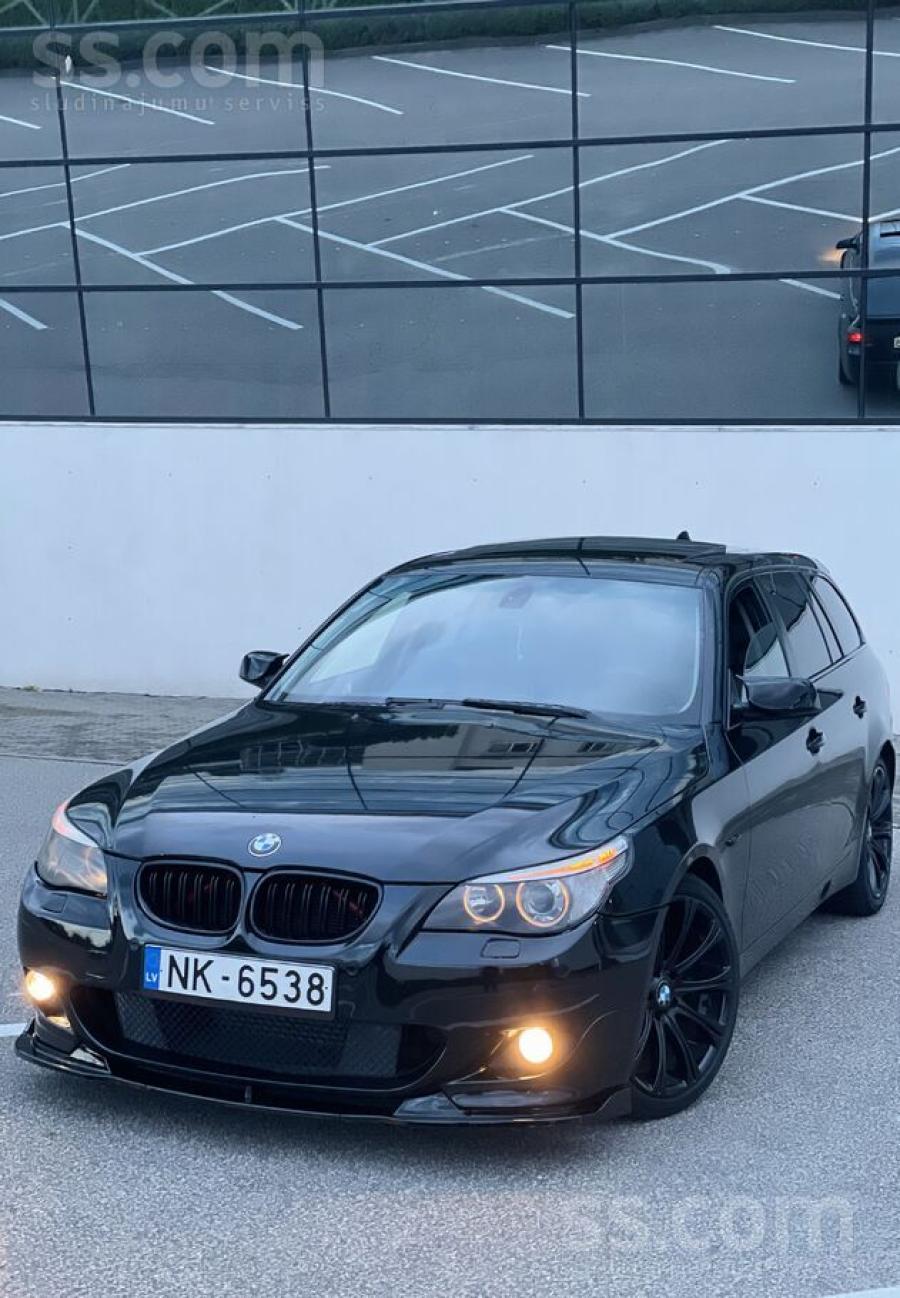 Melns BMW 525 2004 Rīga, ar dzinēja tilpumu 2.50 L un nobraukumu 418 tūkst. km par 3300 €, foto 4 vietnē AUTOMOTO.COM.LV