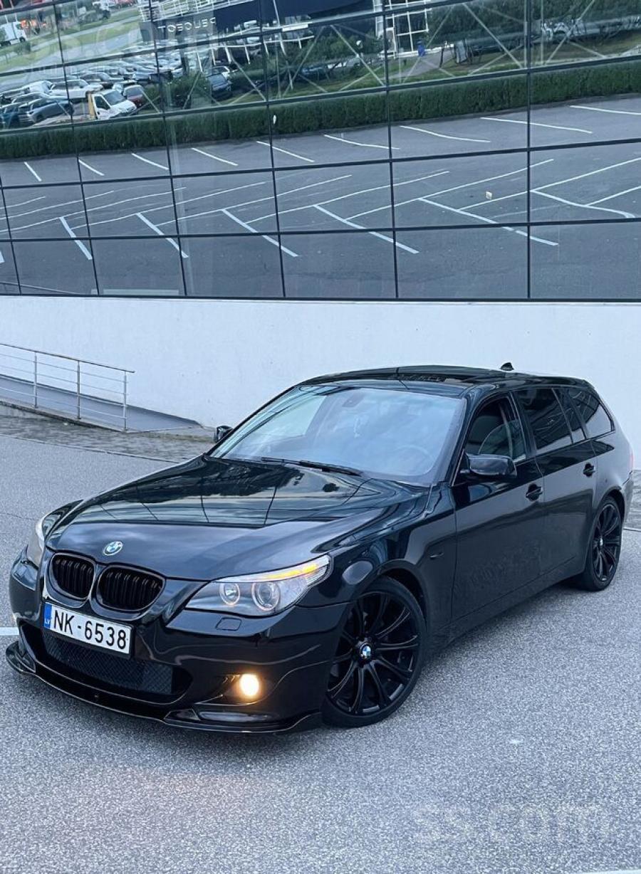 Melns BMW 525 2004 Rīga, ar dzinēja tilpumu 2.50 L un nobraukumu 418 tūkst. km par 3300 €, foto 5 vietnē AUTOMOTO.COM.LV