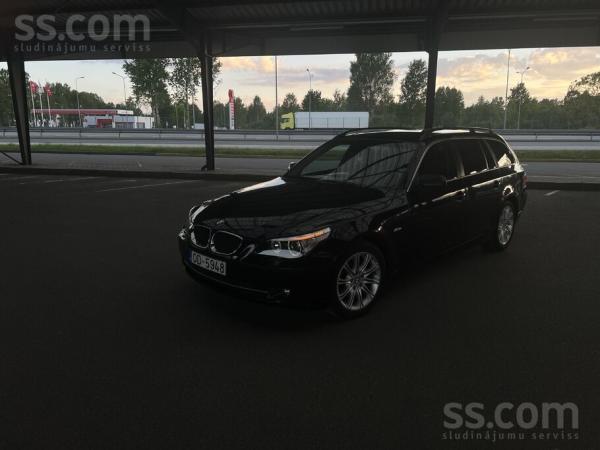 Черный БМВ 525 2004 в Рига, объемом двигателя 2.50 л и пробегом 0 тыс. км за 4200 €, фото 1 на AUTOMOTO.COM.LV