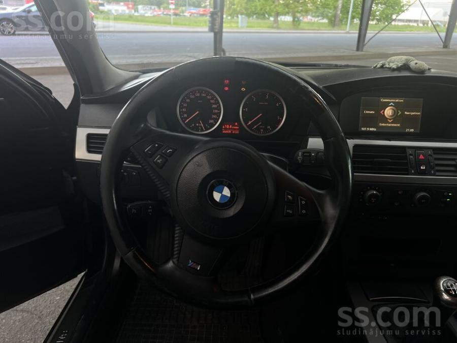 Melns BMW 525 2004 Rīga, ar dzinēja tilpumu 2.50 L un nobraukumu 0 tūkst. km par 4200 €, foto 17 vietnē AUTOMOTO.COM.LV