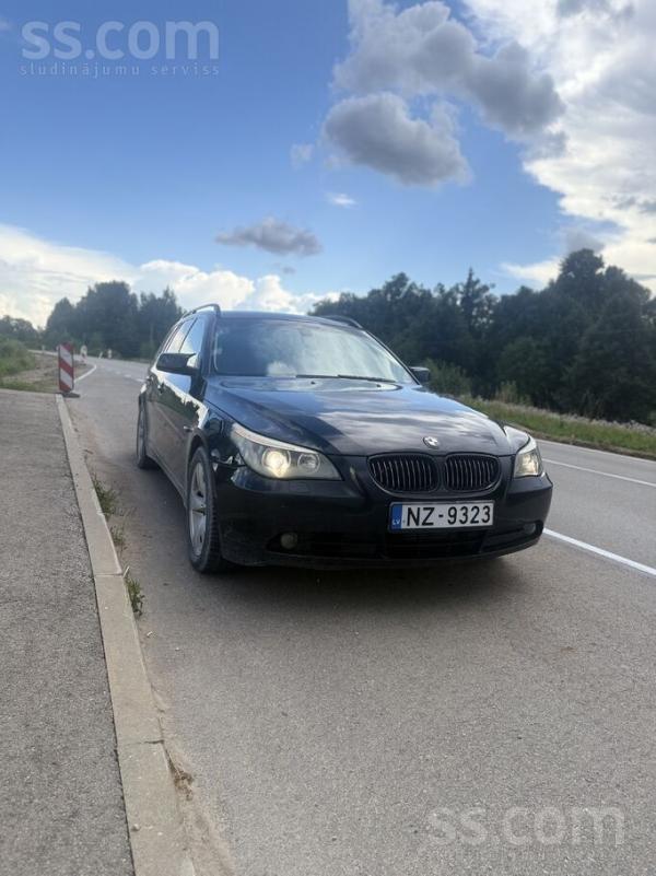 Melns BMW 525 2004 Jelgava, ar dzinēja tilpumu 2.50 L un nobraukumu 492 tūkst. km par 2700 €, foto 2 vietnē AUTOMOTO.COM.LV