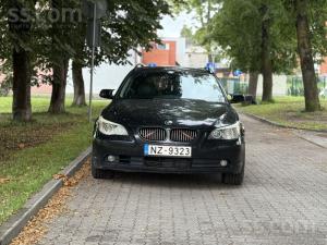 Черный БМВ 525 2004 в Елгава, объемом двигателя 2.50 л и пробегом 0 тыс. км за 2500 €, фото  на AUTOMOTO.COM.LV