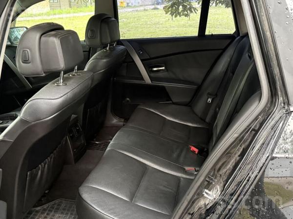 Melns BMW 525 2004 Jelgava, ar dzinēja tilpumu 2.50 L un nobraukumu 0 tūkst. km par 2500 €, foto 6 vietnē AUTOMOTO.COM.LV