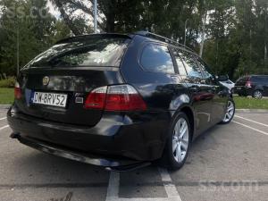 Black BMW 525 2004 in Riga, with an engine capacity of 2.50 L and mileage of 390 thousand km for 1750 €, photo 8 on AUTOMOTO.COM.LV