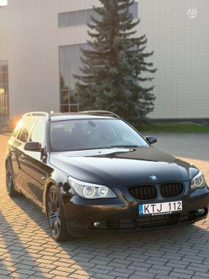 Black BMW 525 2004 in Alytus, with an engine capacity of 2.50 L and mileage of 374 thousand km for 3150 €, photo 3 on AUTOMOTO.COM.LV