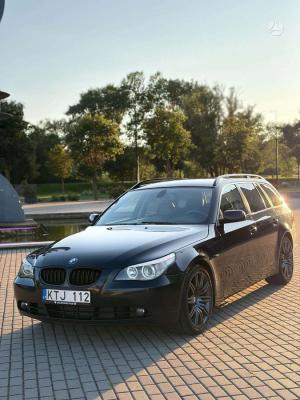 Black BMW 525 2004 in Alytus, with an engine capacity of 2.50 L and mileage of 374 thousand km for 3150 €, photo 4 on AUTOMOTO.COM.LV