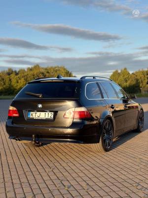 Black BMW 525 2004 in Alytus, with an engine capacity of 2.50 L and mileage of 374 thousand km for 3150 €, photo 6 on AUTOMOTO.COM.LV