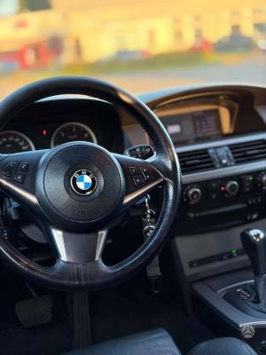 Black BMW 525 2004 in Alytus, with an engine capacity of 2.50 L and mileage of 374 thousand km for 3150 €, photo 10 on AUTOMOTO.COM.LV